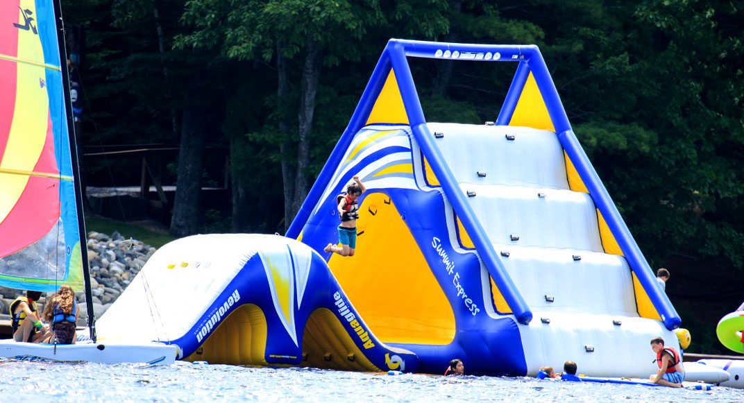Waterfront, Swimming, Boating Program at Summer Camp